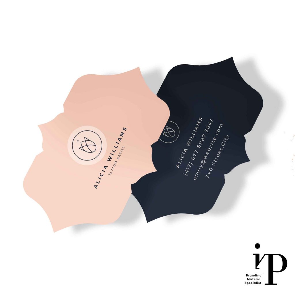 Business Card (Custom Die Cut) - IP Printing (M) Sdn Bhd